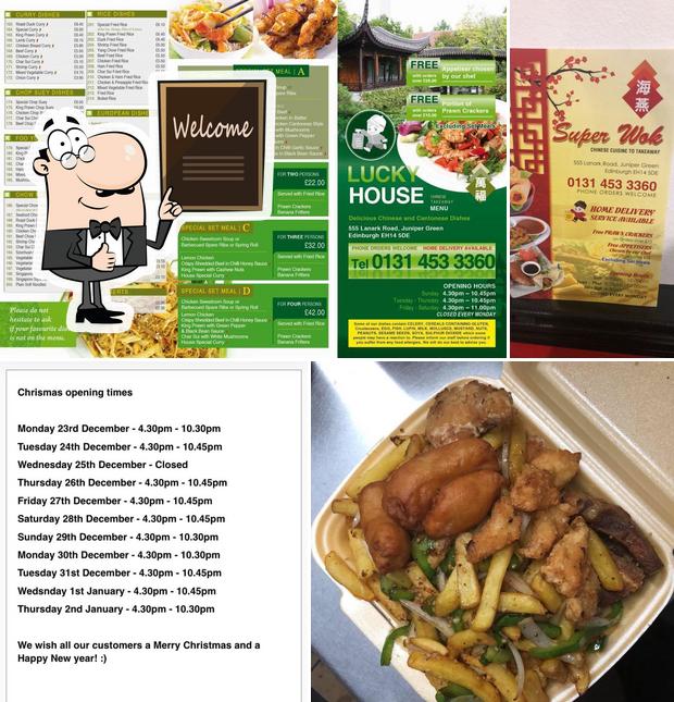 Lucky house juniper green, Edinburgh - Restaurant menu, prices and reviews