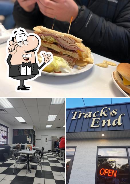 Track's End Restaurant/ Bellevue yard Dorm, Bellevue - Restaurant menu ...