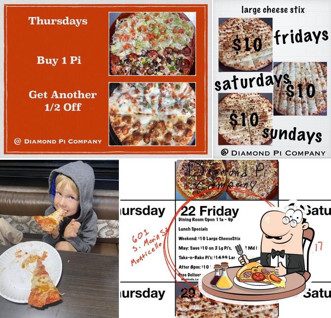 Diamond Pi Company, Monticello - Restaurant menu, prices and reviews