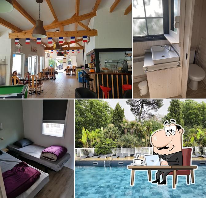 Pub y bar Camping Le Marache Vacances, Biganos - Opiniones del restaurante