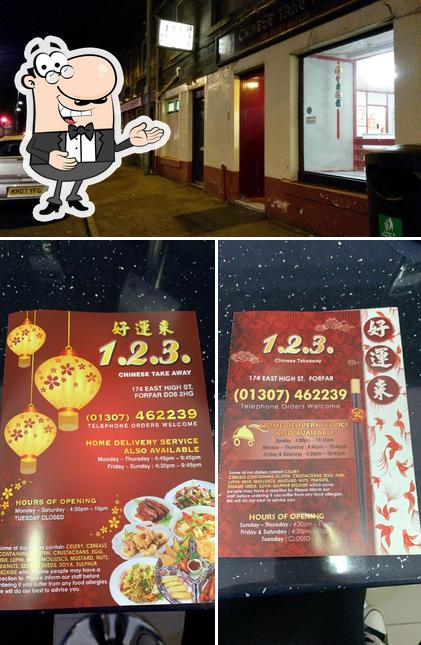 123 Chinese Takeaway Forfar, Forfar - Restaurant menu, prices and reviews
