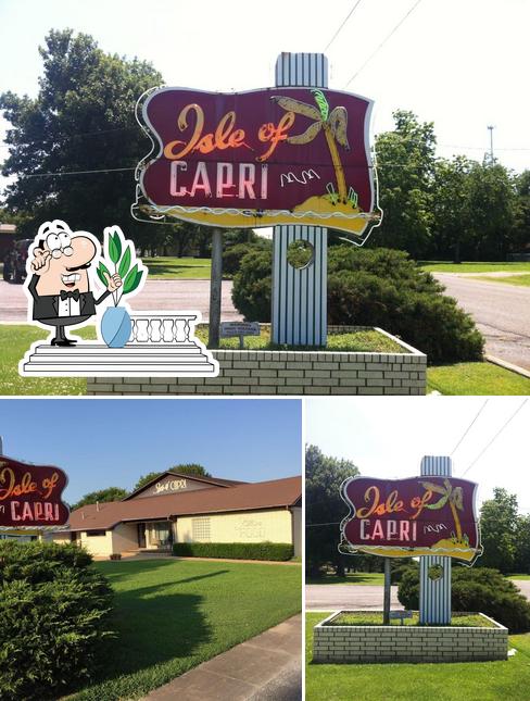 Isle of Capri, Krebs - Restaurant menu, prices and reviews