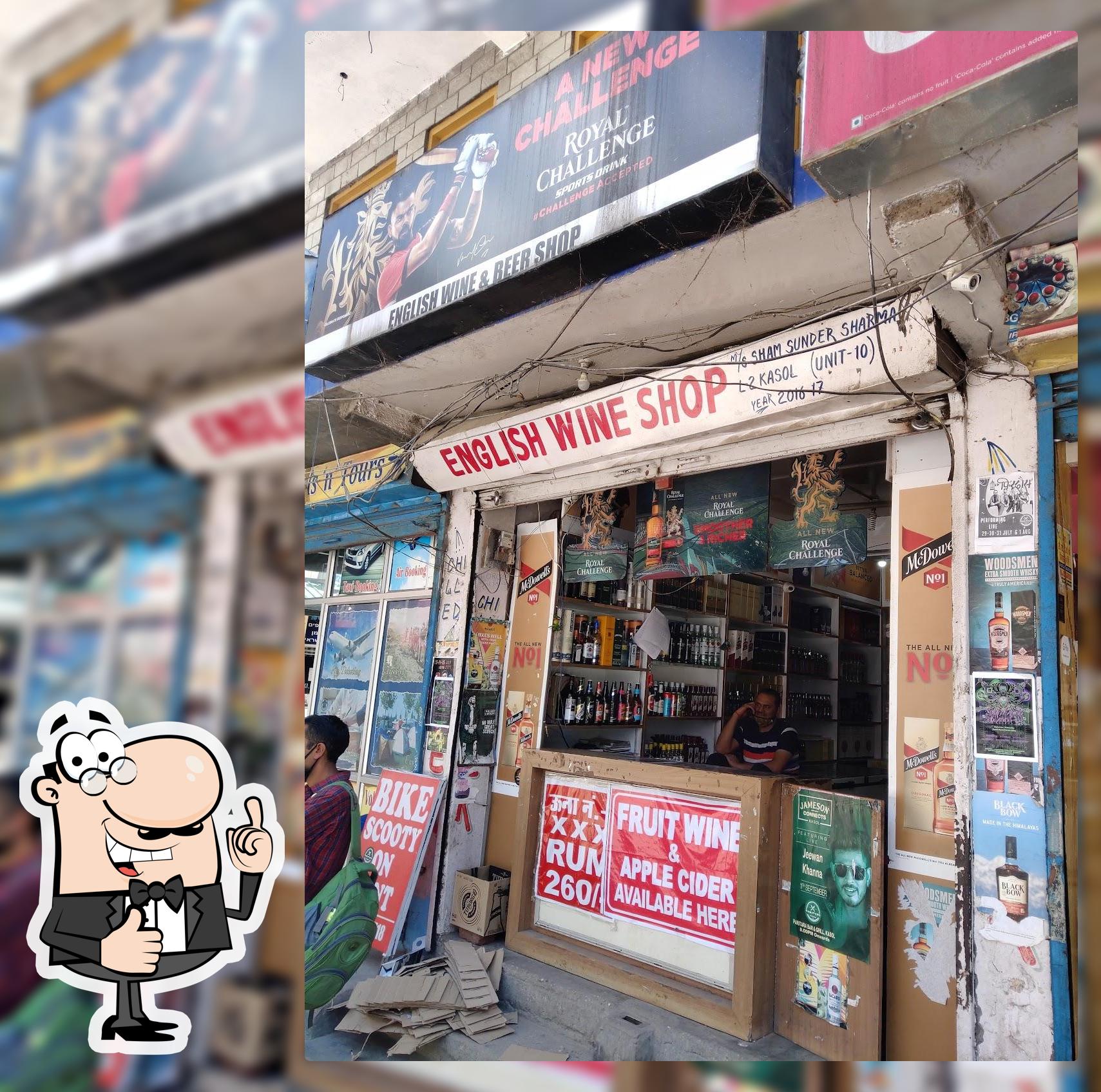 English wine shop, Kasol - Restaurant reviews