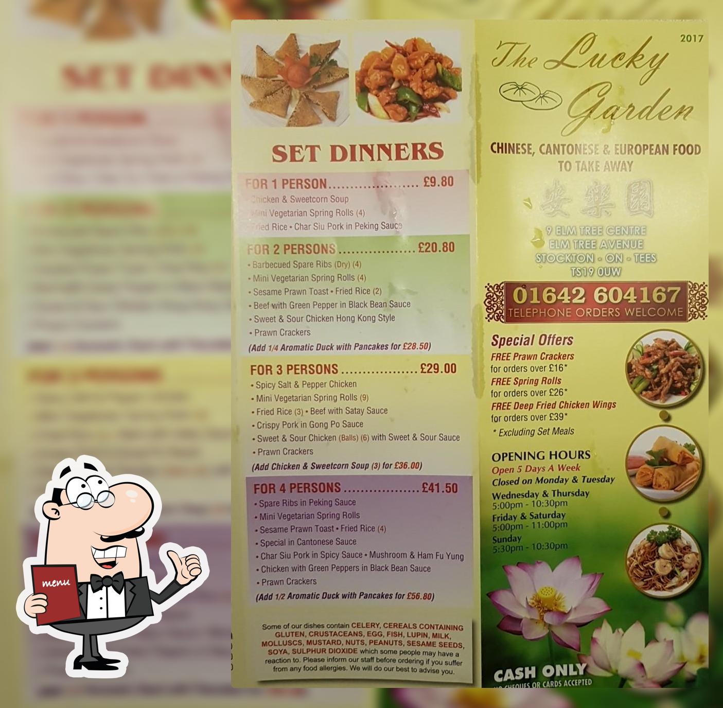 Lucky Garden in Stockton-on-Tees - Restaurant menu and reviews