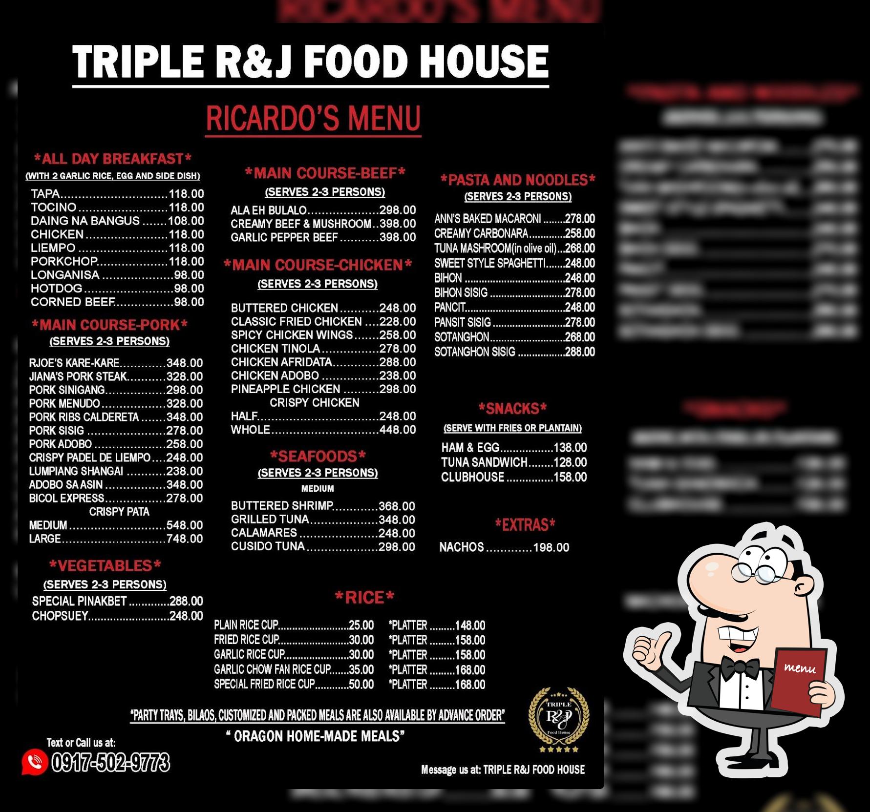 Triple R&J Food House restaurant, Legazpi City - Restaurant reviews