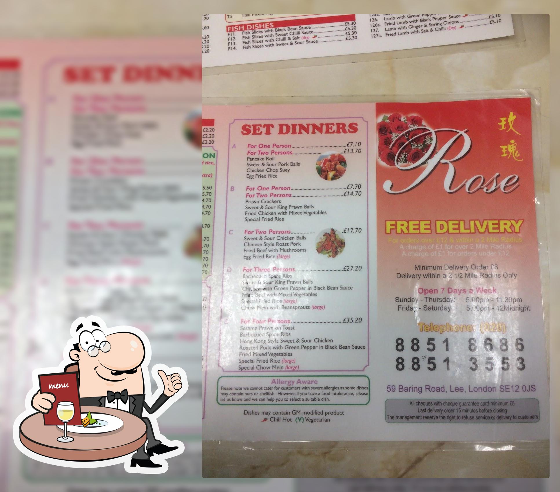 Rose, 59 Baring Rd in London - Restaurant reviews