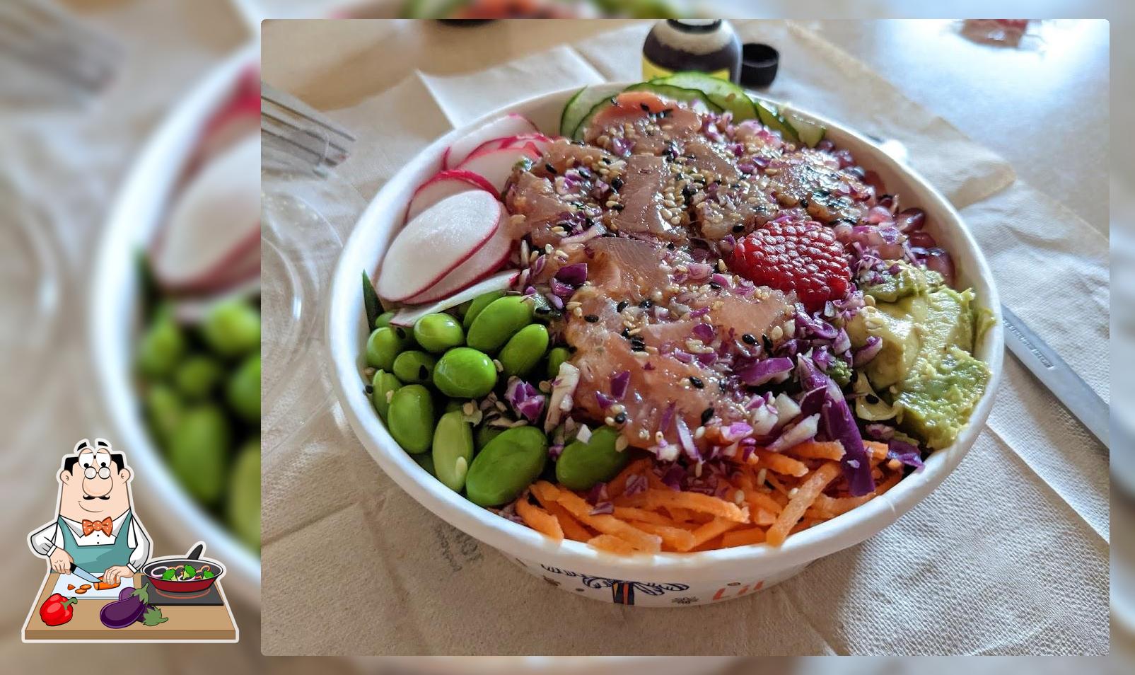 POKAWA Poké bowls restaurant, Rennes, 10 Rue Rallier du Baty ...