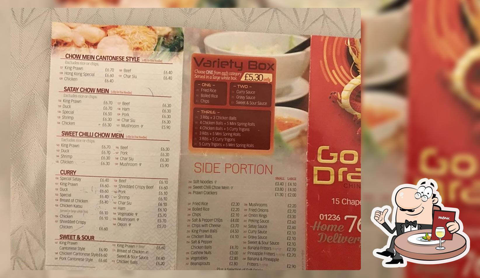 Golden Dragon in Airdrie - Restaurant menu and reviews
