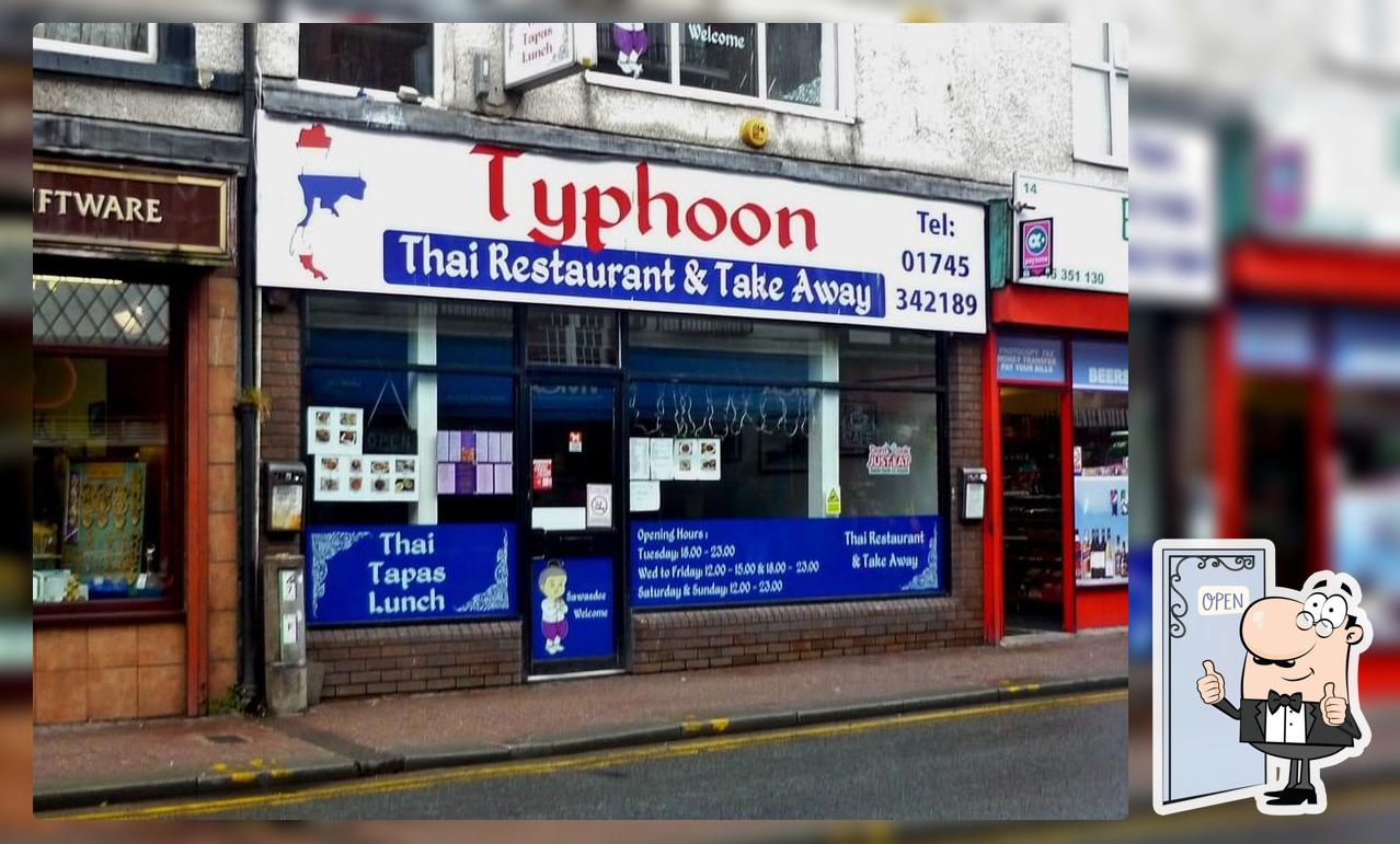 Typhoon Thai in Rhyl