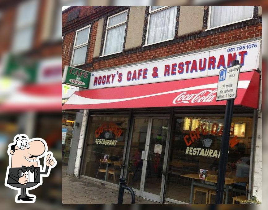 Rocky's Cafe, 38 Harrow Road in Wembley - Restaurant menu
