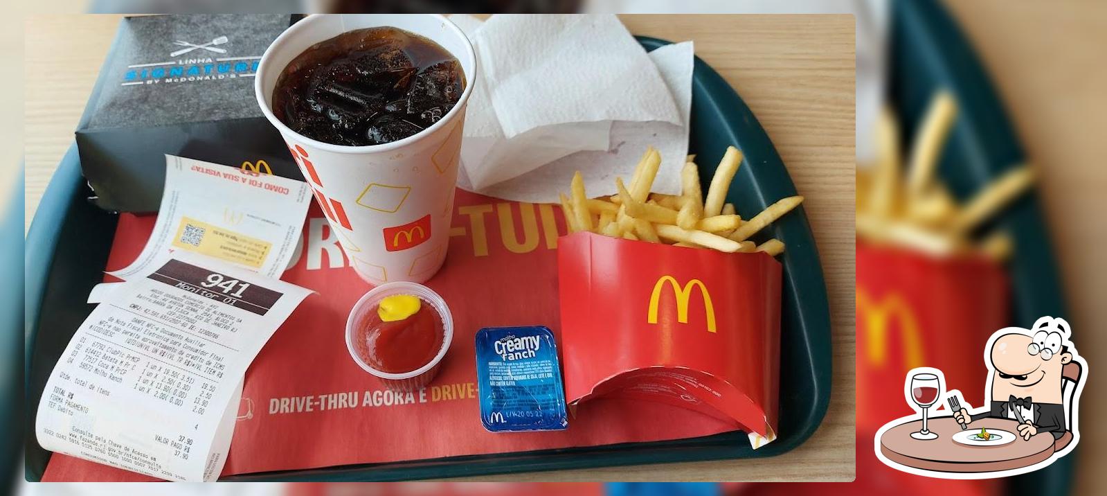 McDonald's restaurante, Rio de Janeiro, Av. Ayrton Senna, 2541 - Menu ...