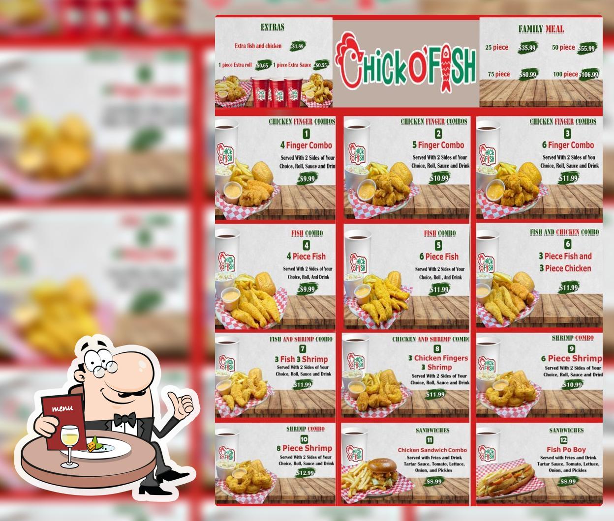 Chick-O-Fish in Bastrop - Restaurant menu and reviews