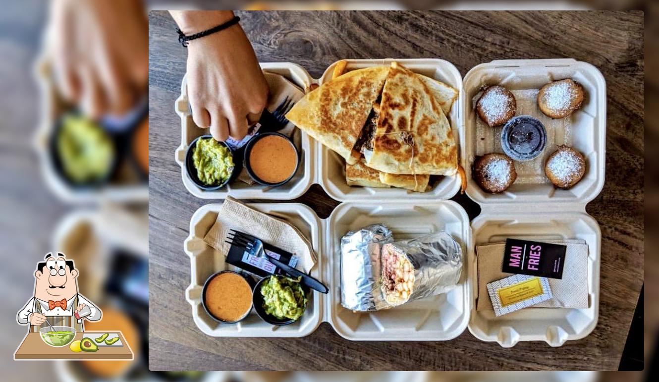 Man vs Fries, 7038 Sunset Blvd in Los Angeles - Restaurant menu and reviews