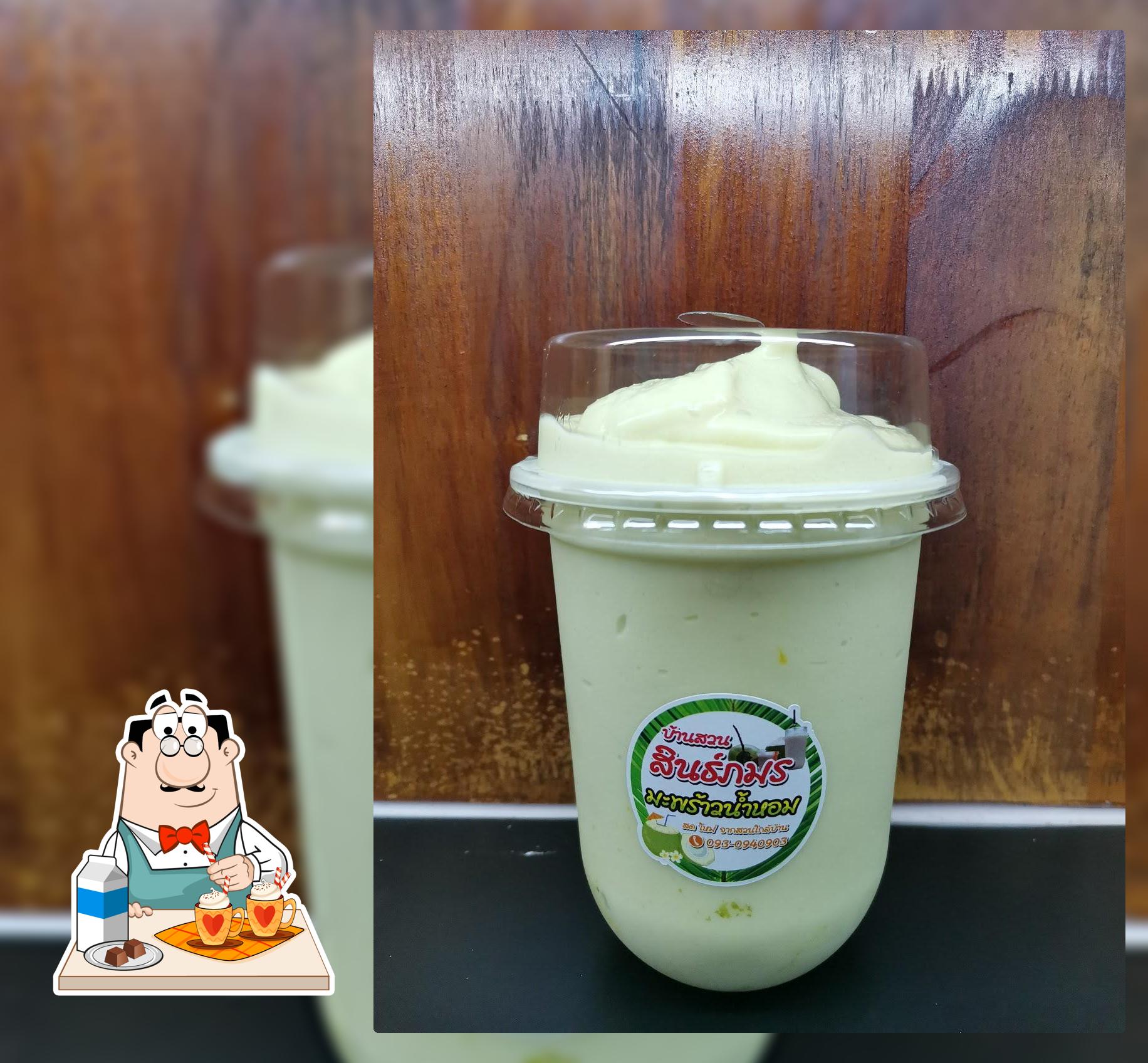 Café มะพร้าวปั่นบ้านสวน สินธ์ภมร, Nong Han - Opiniones del restaurante