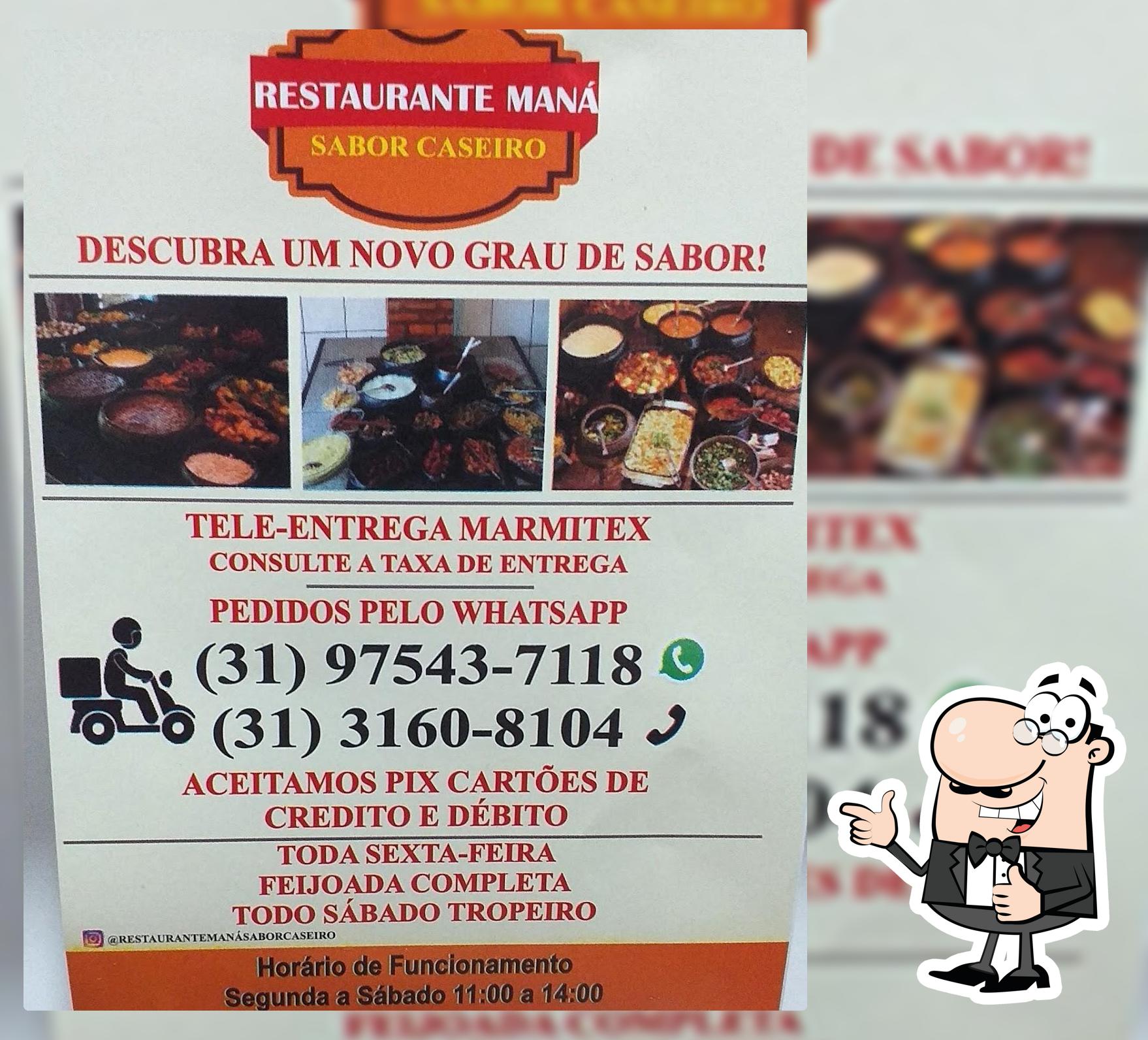 RESTAURANTE MANÁ SABOR CASEIRO, Contagem - Avaliações de restaurantes