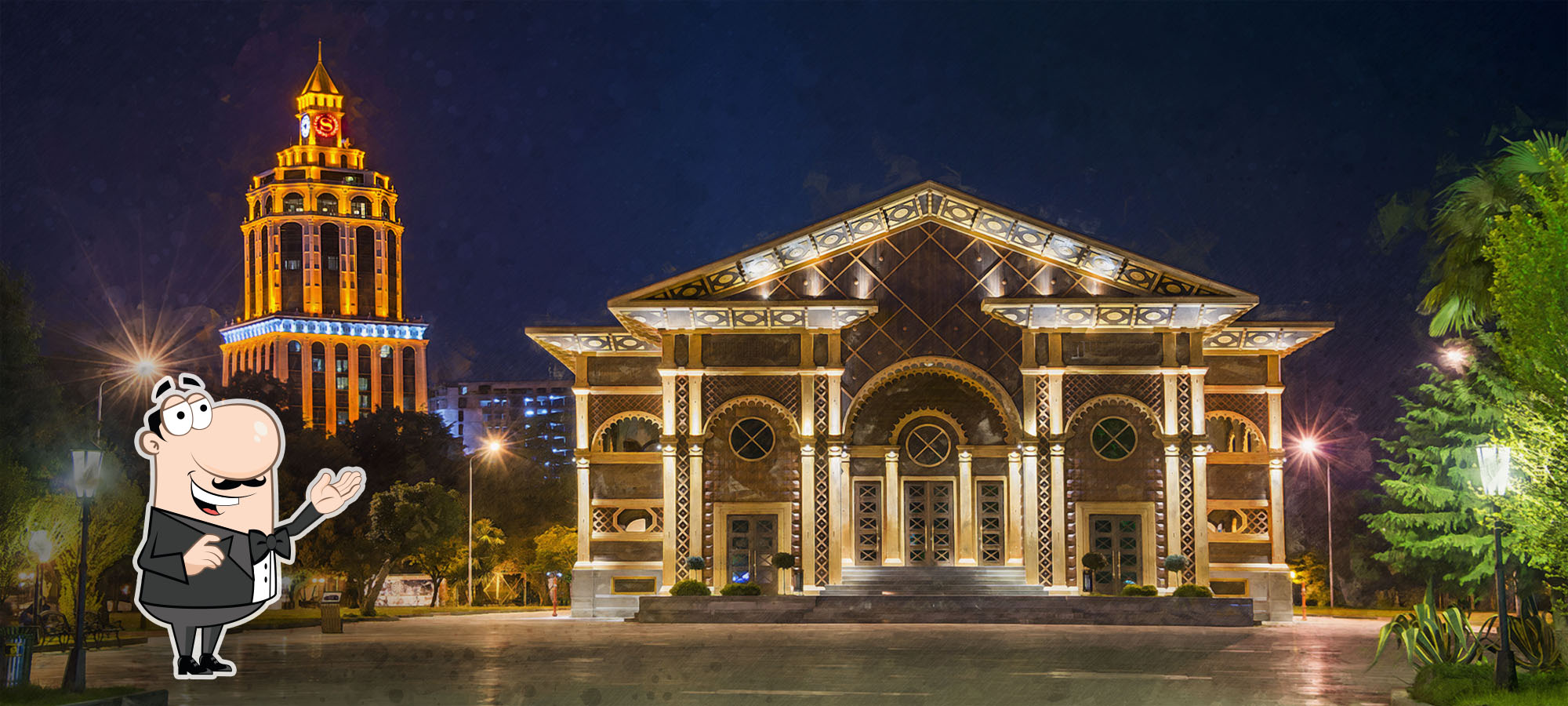 Unique restaurants and cafés beyond tradition in Batumi, Georgia