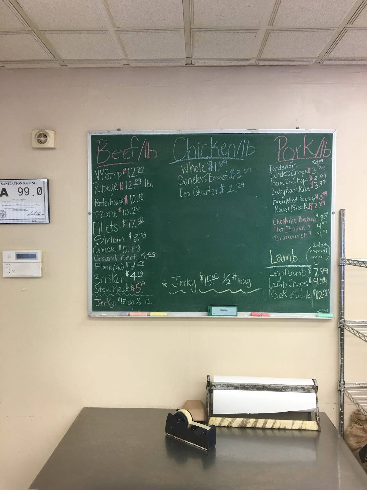 Menu at Noble Meats & Eatery BBQ, Spring Lake