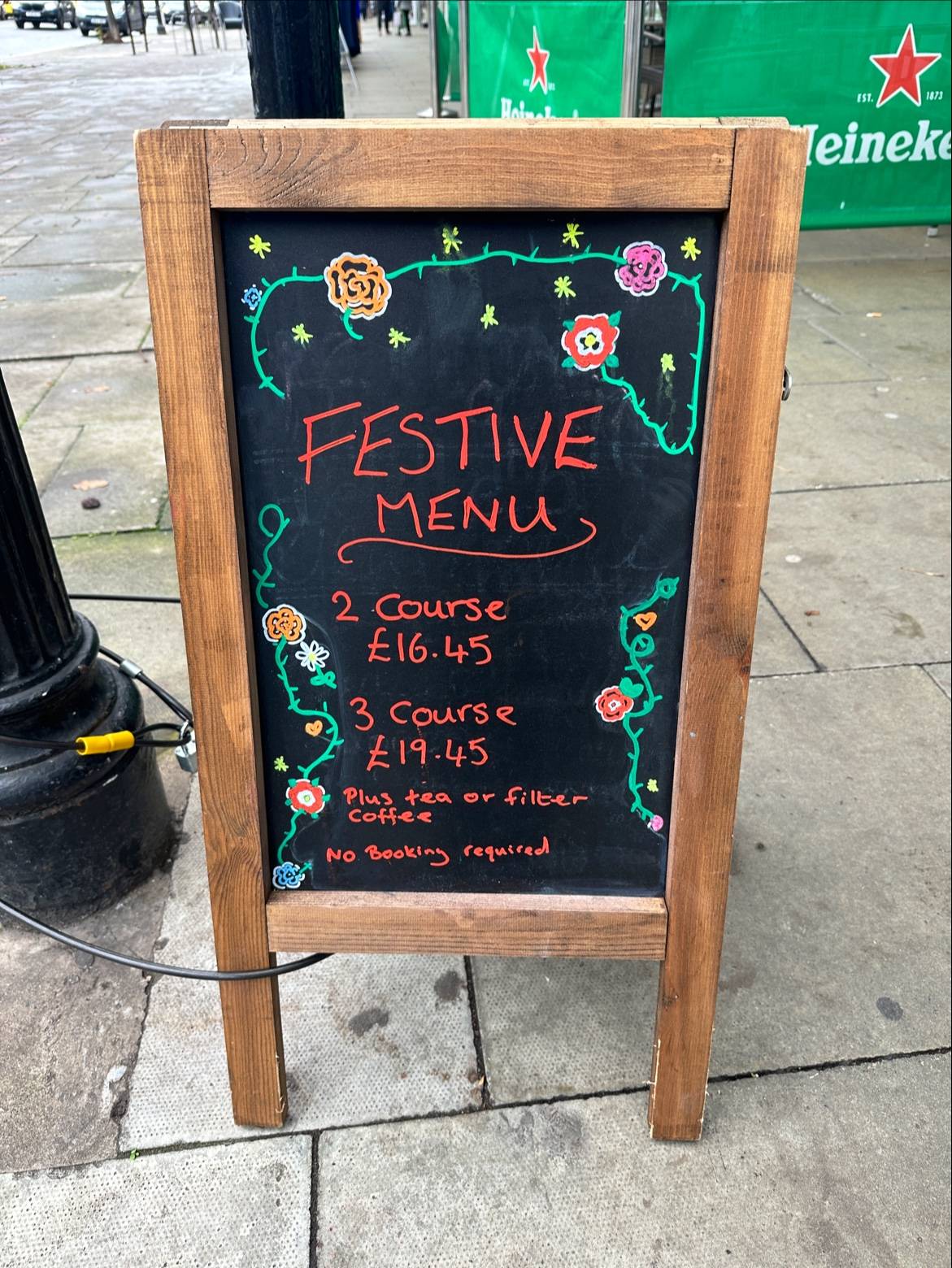 Menu at Nostalgia Tea Rooms cafe, Southport