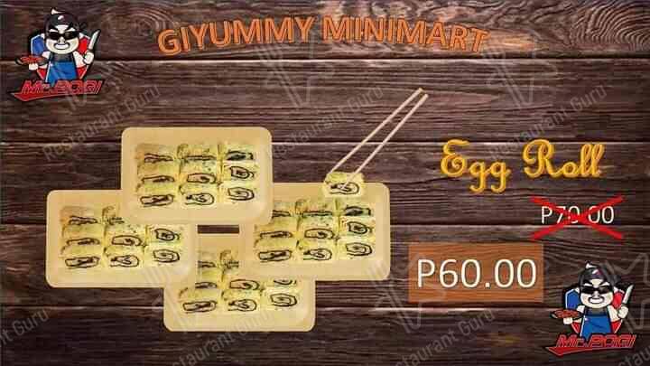 Menu at Giyummy Restaurant Mr. Pogi, Quezon City