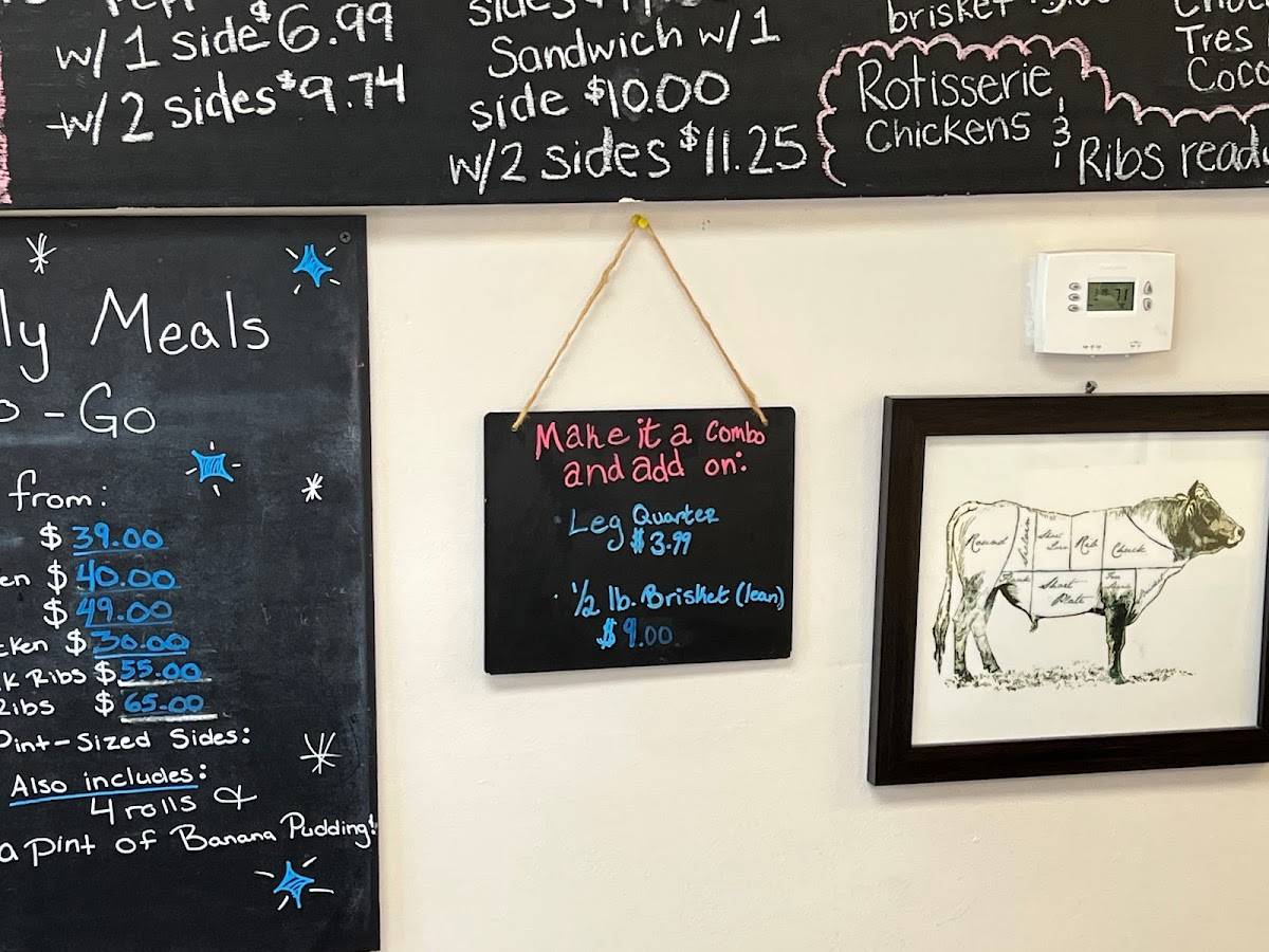 Menu at Noble Meats & Eatery BBQ, Spring Lake