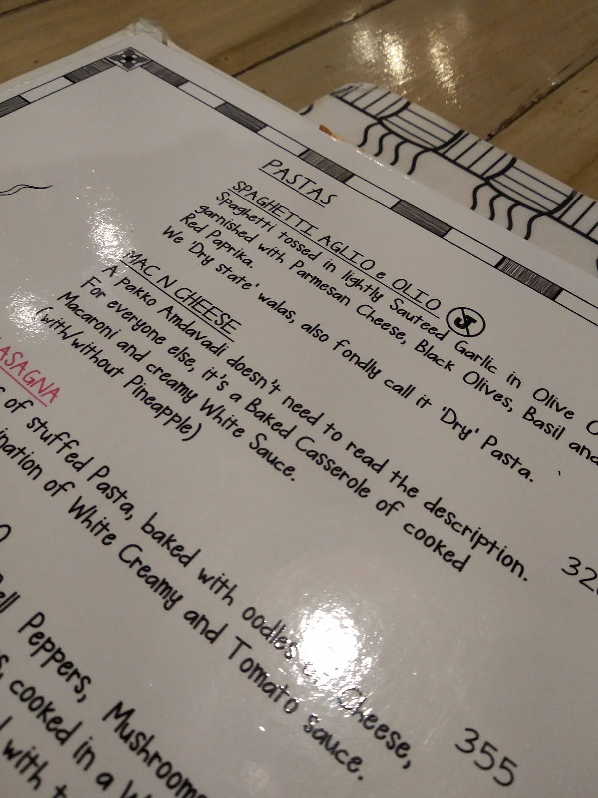 Menu at Nini's Kitchen - Panchvati, Ahmedabad, First Floor