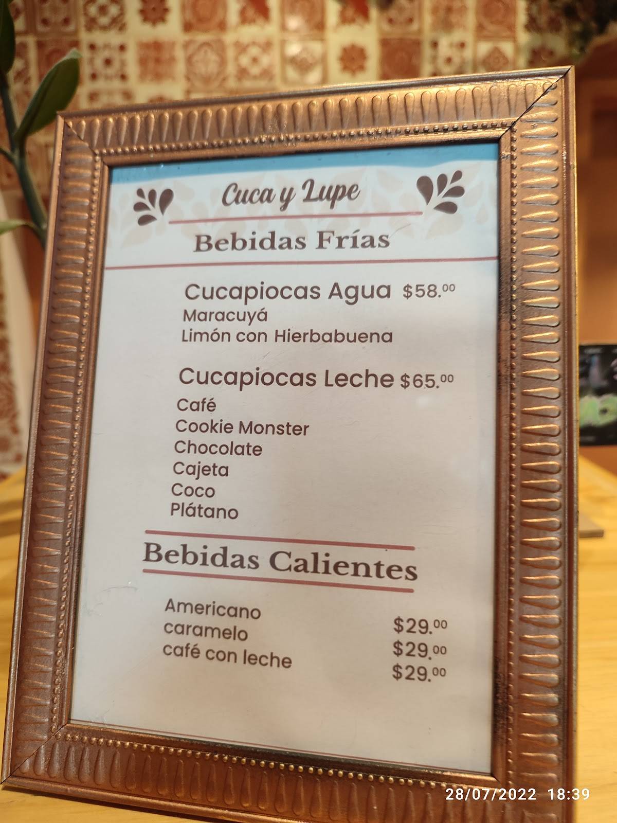 Carta de Cuca y Lupe, Zapopan