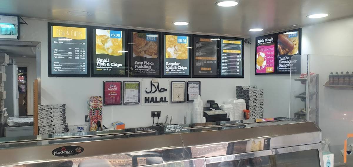 Menu at Reel Fish And Chips Bolton fast food, Bolton