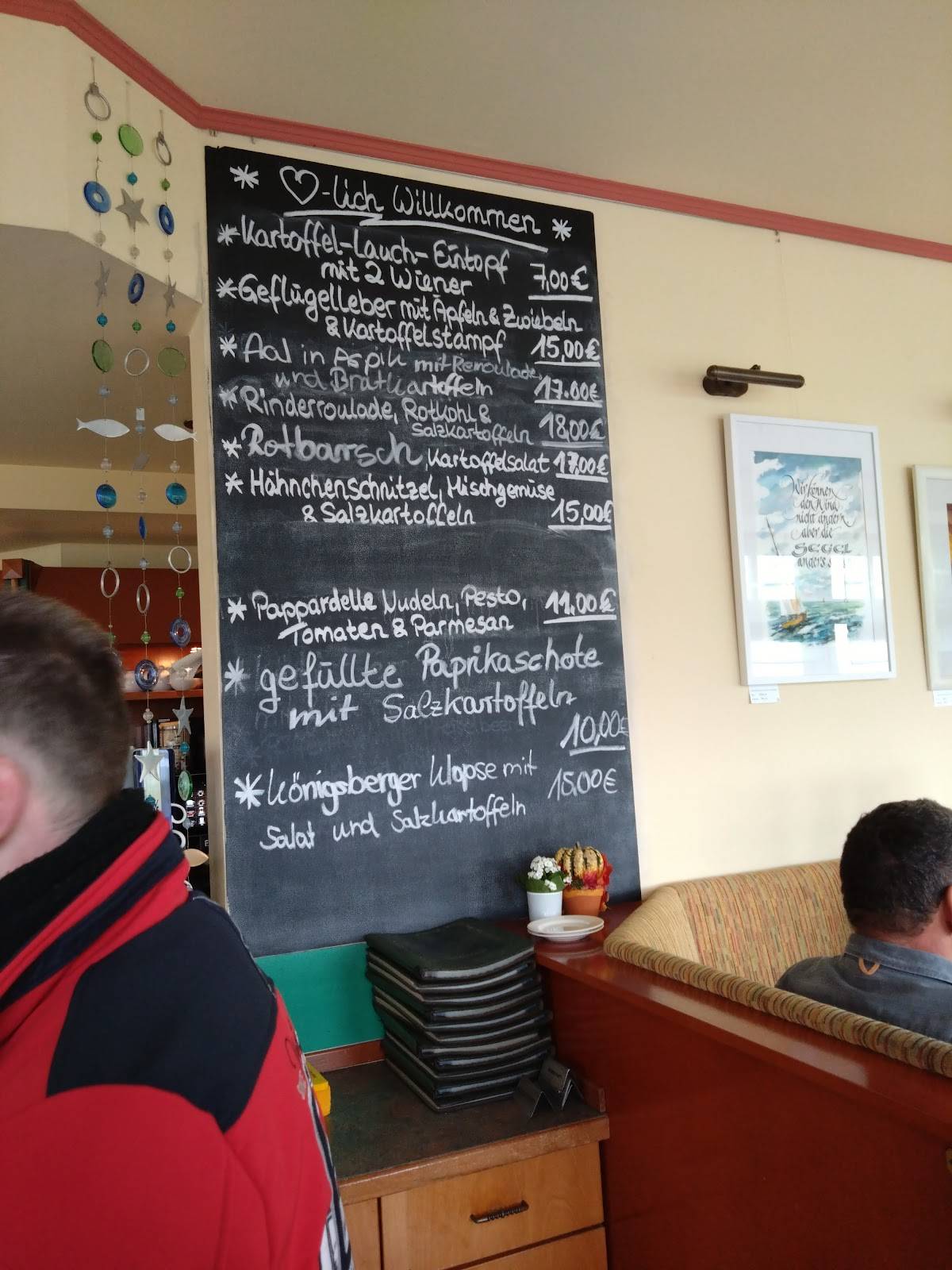 Speisekarte von Strandrestaurant Swantewit, Wustrow