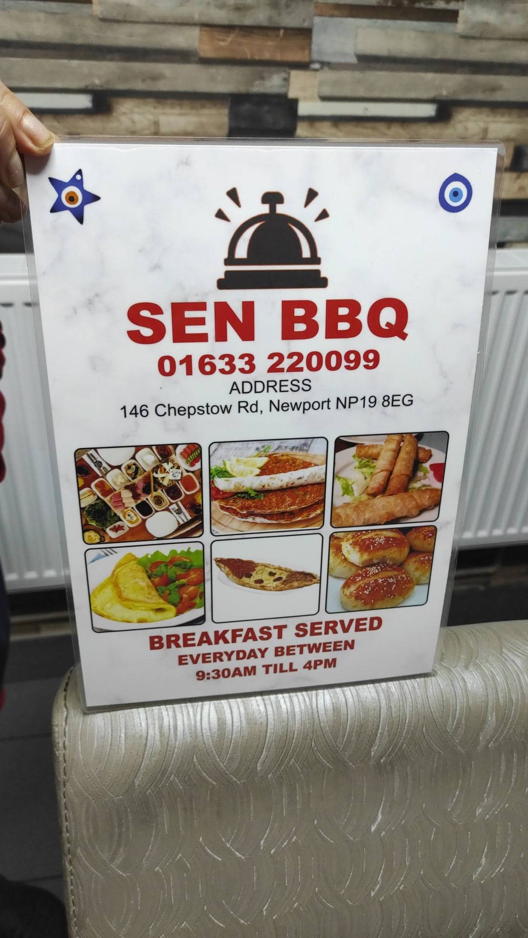 Menu at Sen BBQ, Newport, 146 Chepstow Rd