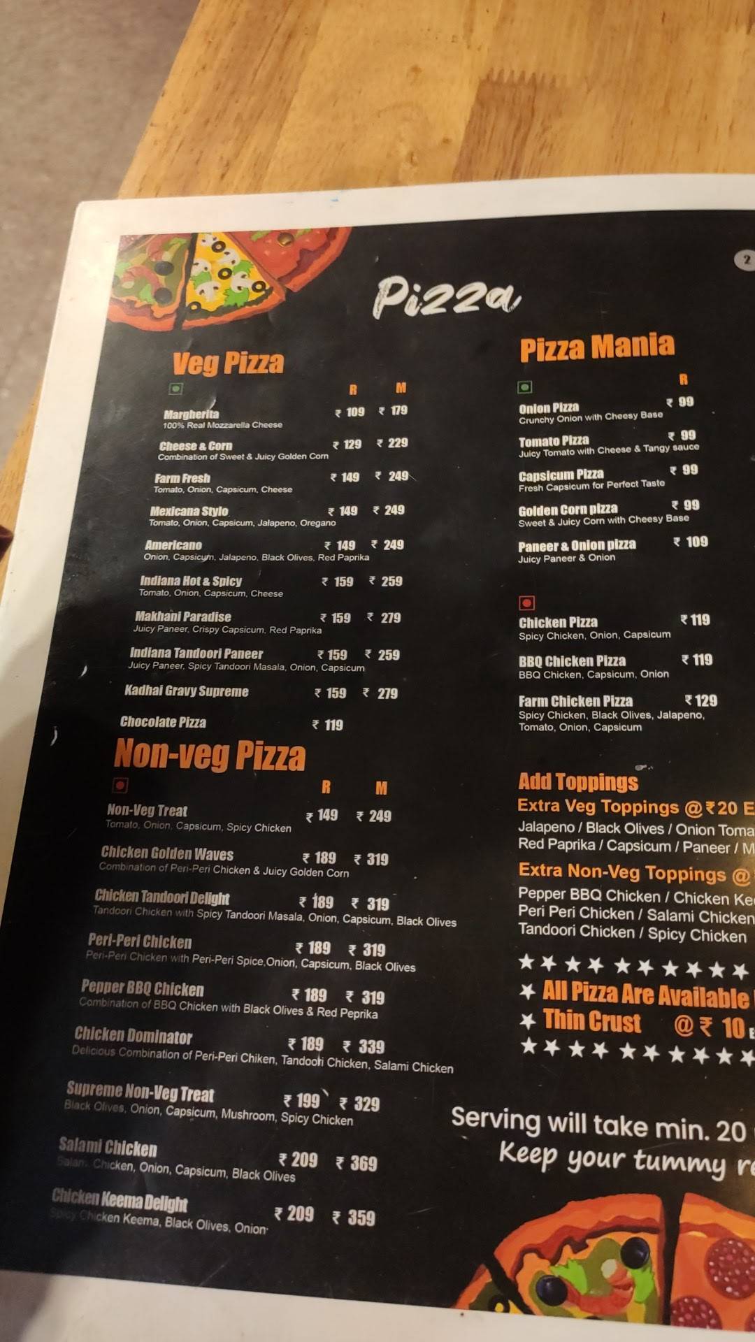 Menu at RTS cafe & restaurant, Pathapatnam