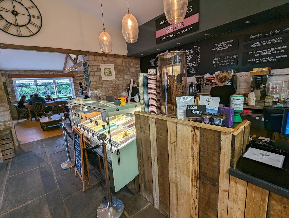 Menu at Wheelbirks Parlour cafe, Stocksfield