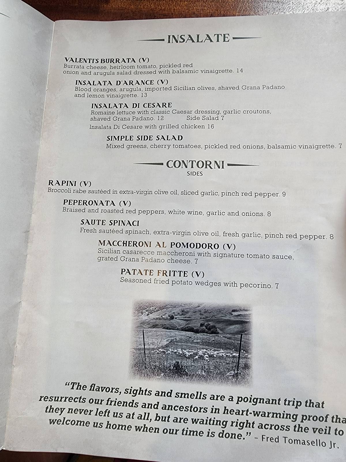 Menu at Casa Santo Stefano pub & bar, Tampa