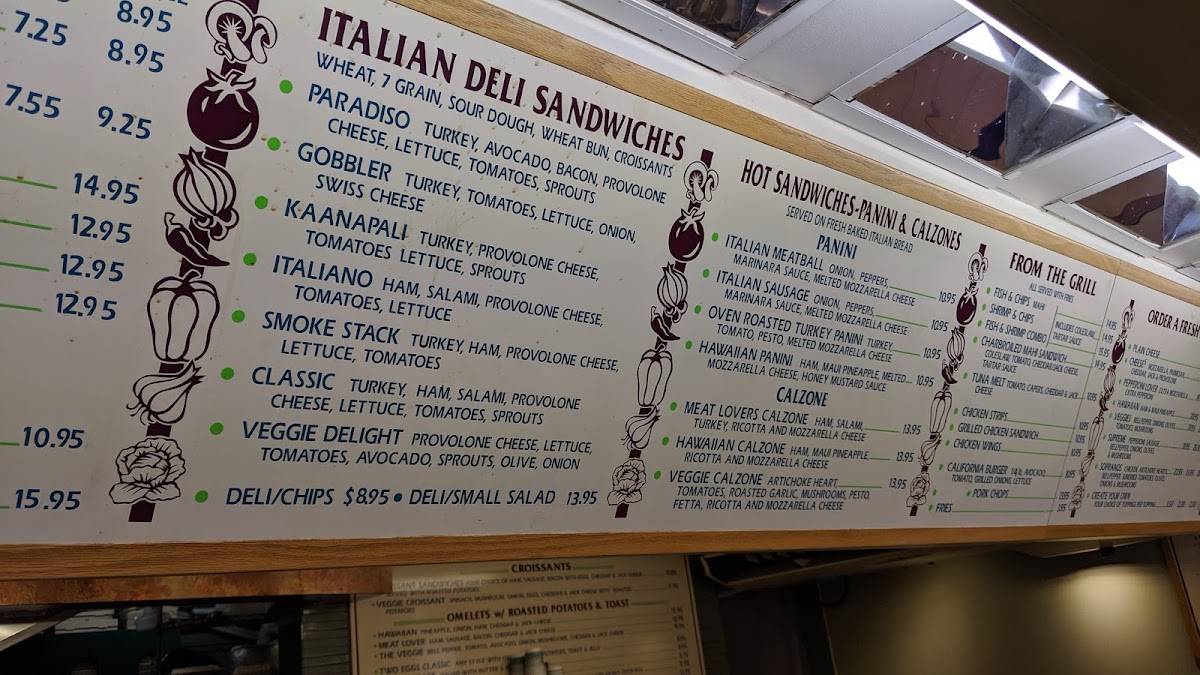 Menu at Nikki's Pizza pizzeria, Lahaina, Kaanapali Pkwy