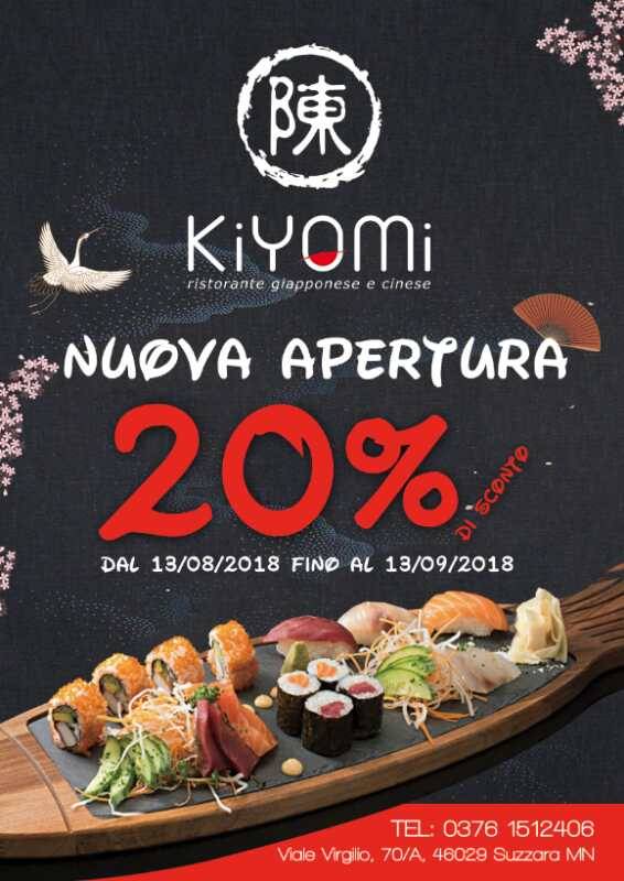 Menu da Kiyomi suzzara ristorante, Suzzara