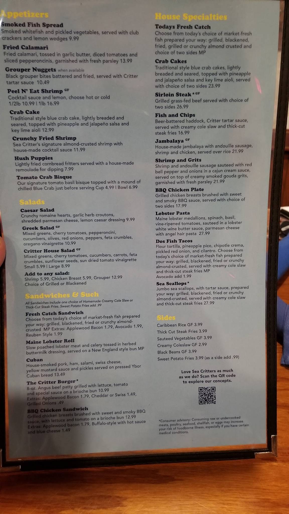 Menu at Red, White and Booze pub & bar, Saint Pete Beach