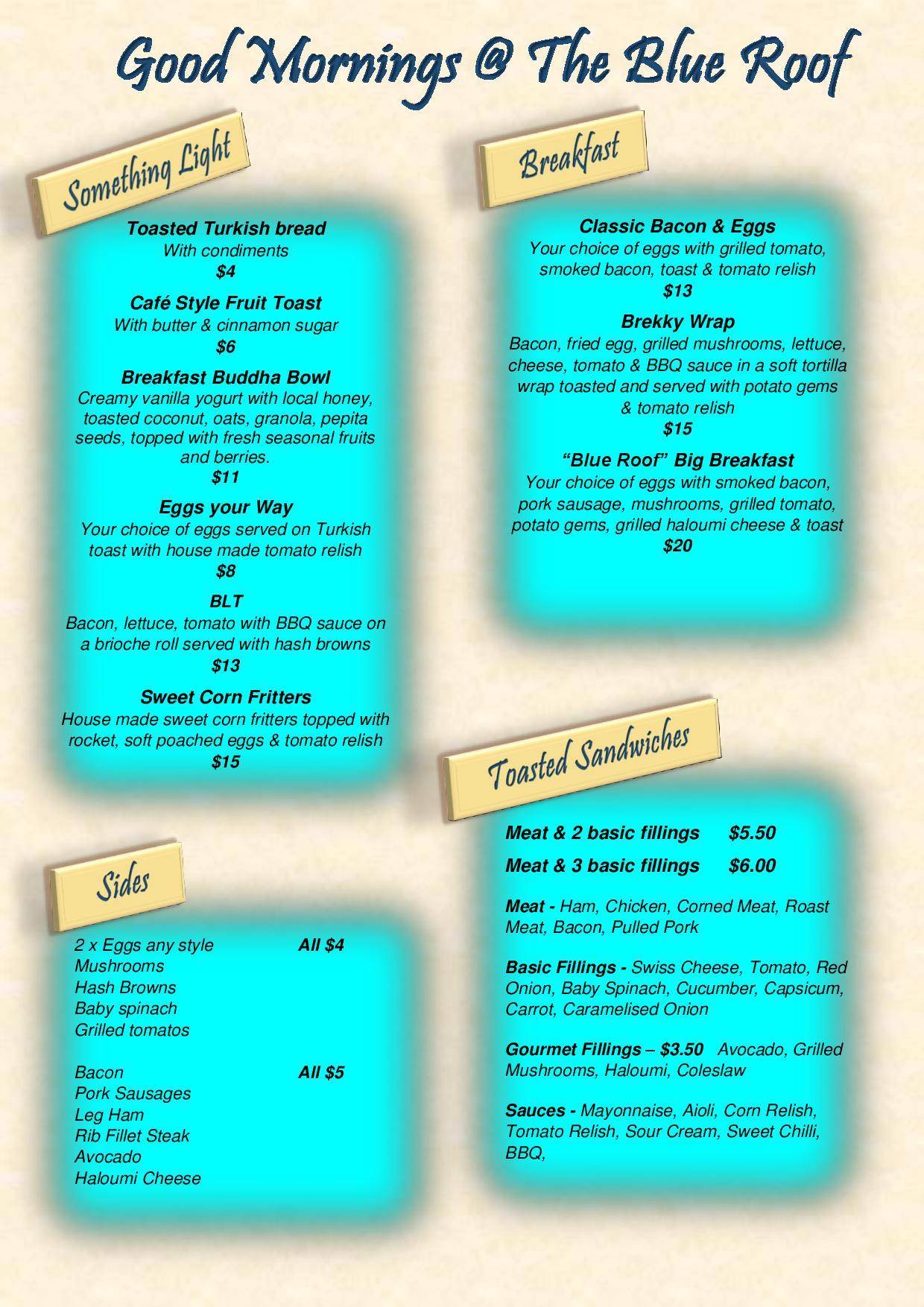 Menu at Hay Point Hotel Motel pub & bar, Hay Point