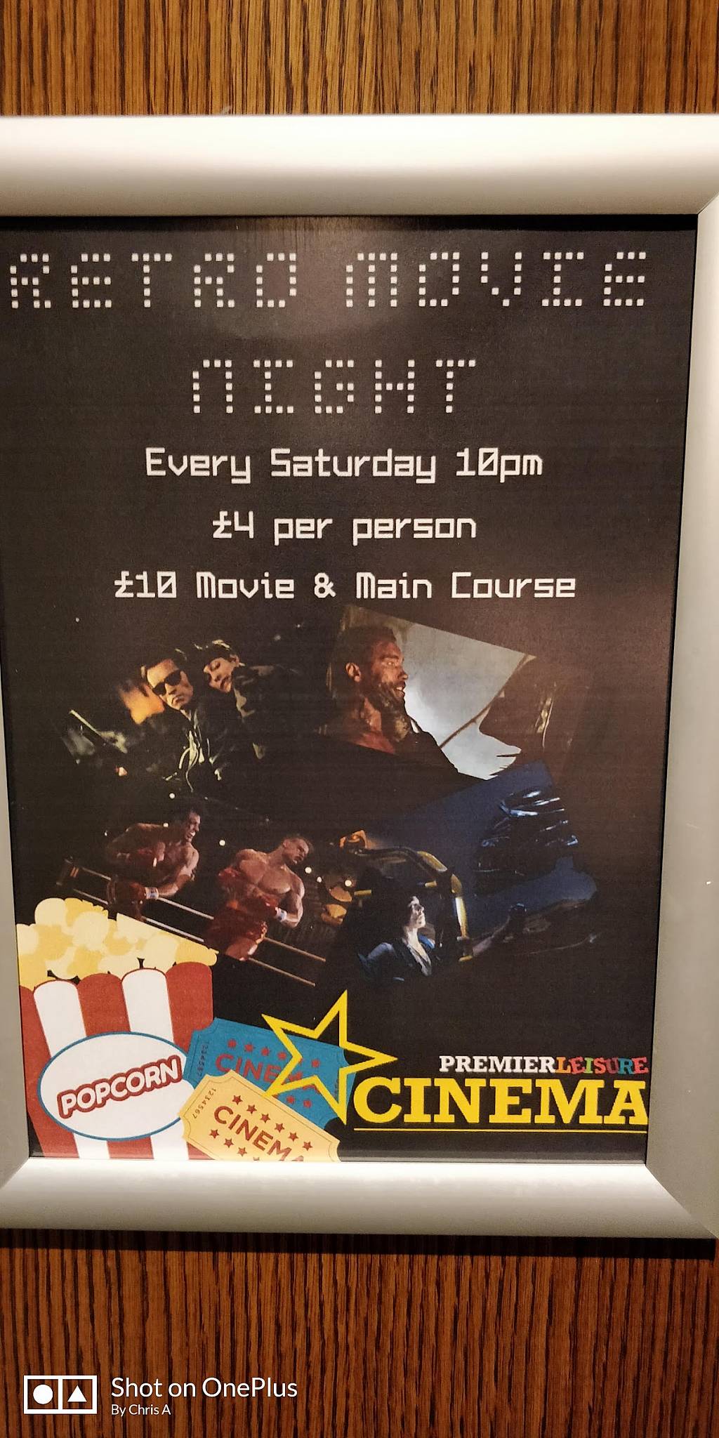 Menu at Oscar's Cafe Bar Restaurant, Saltcoats