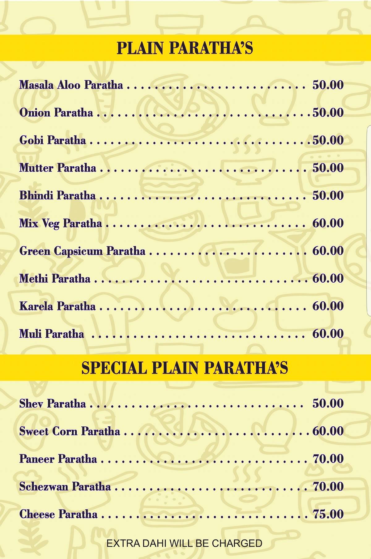 Menu at Blue Basil- Restaurant by Eatos, Nanded-Waghala