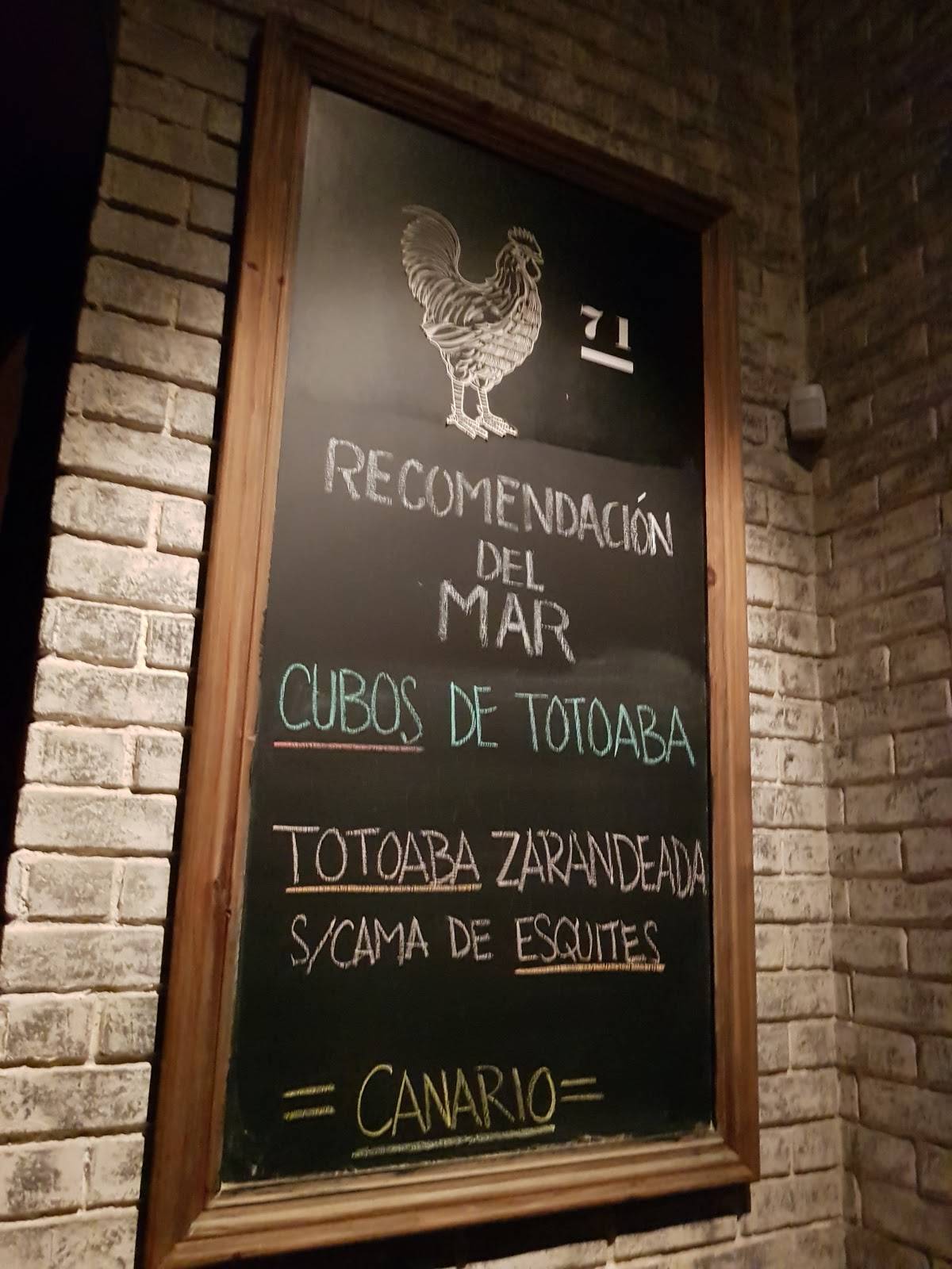 Carta del restaurante Gallo 71, San Pedro Garza García, Av. José ...