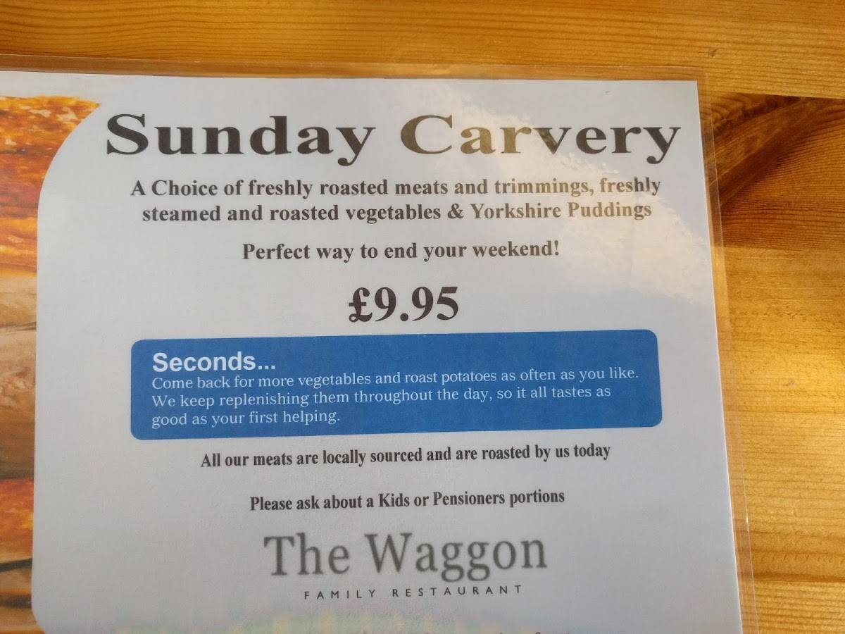 Menu at The Waggon pub & bar, Kelso