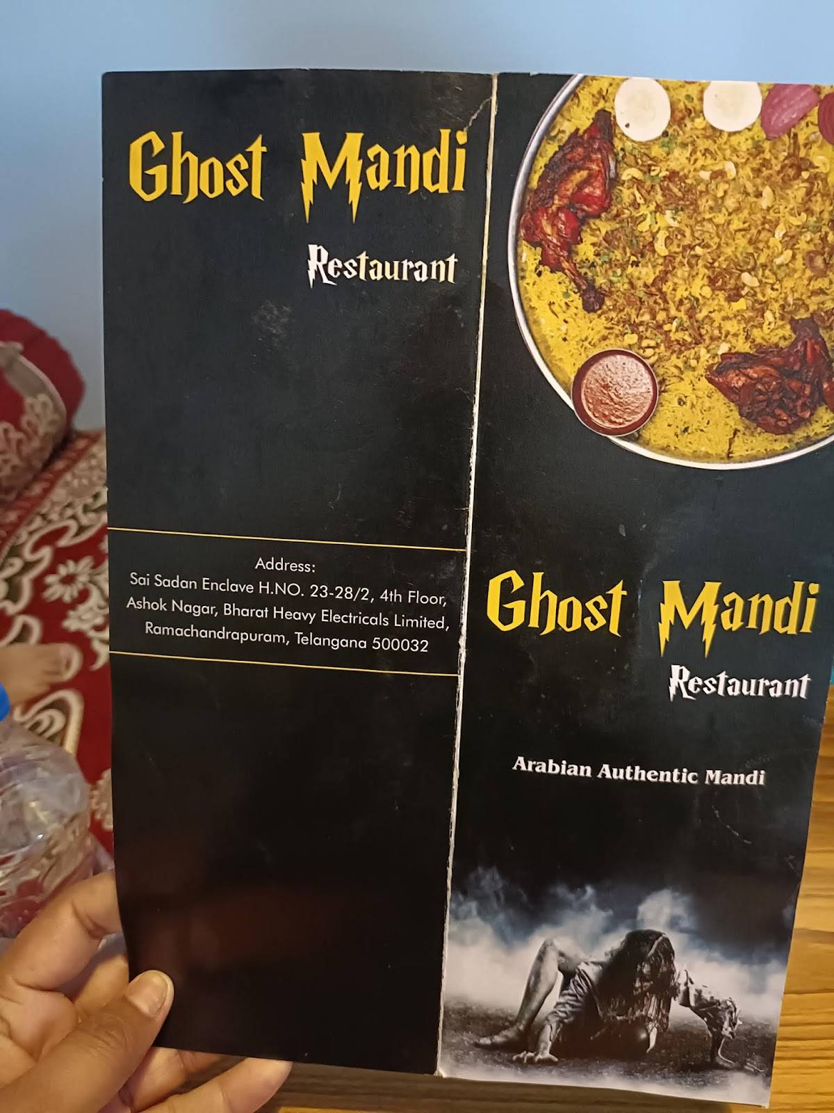 Menu at Ghost Mandi - Arabian Restaurant, Ramachandrapuram-Bhel Township
