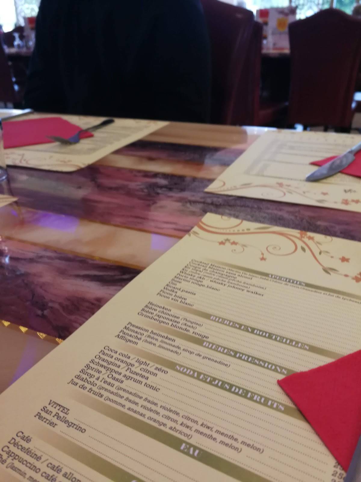 Menu au Gourmet king restaurant, Vendin-le-Vieil