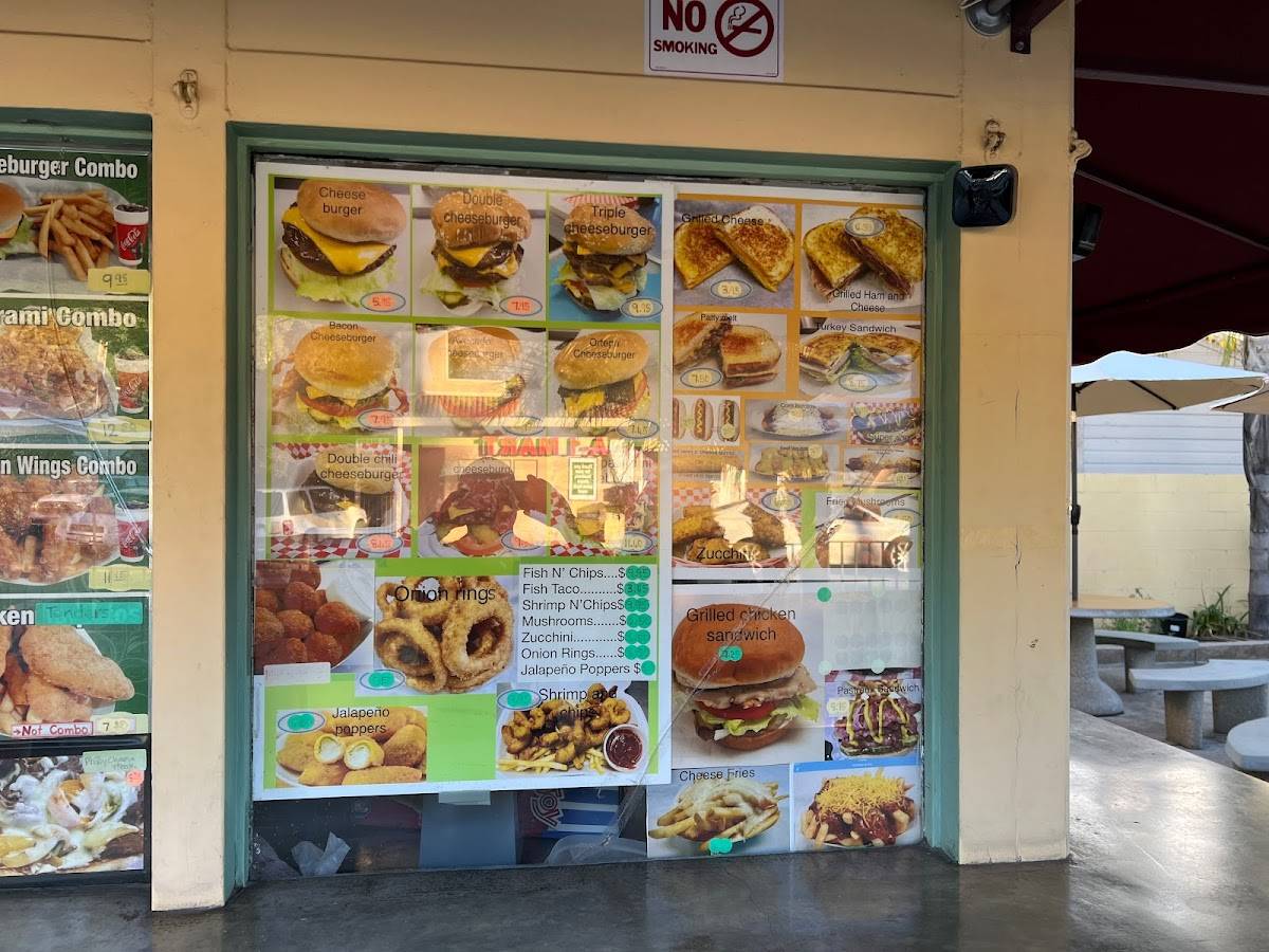 Menu at Jolly Kone restaurant, Ojai