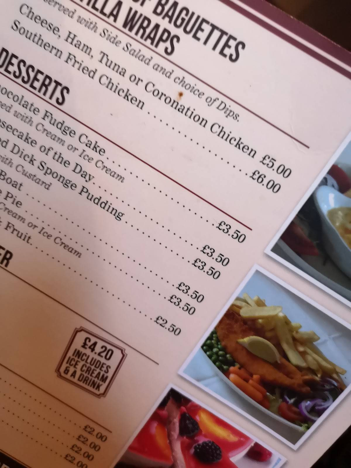 Menu at Wee Jimmies pub & bar, Cowdenbeath, 177 High St