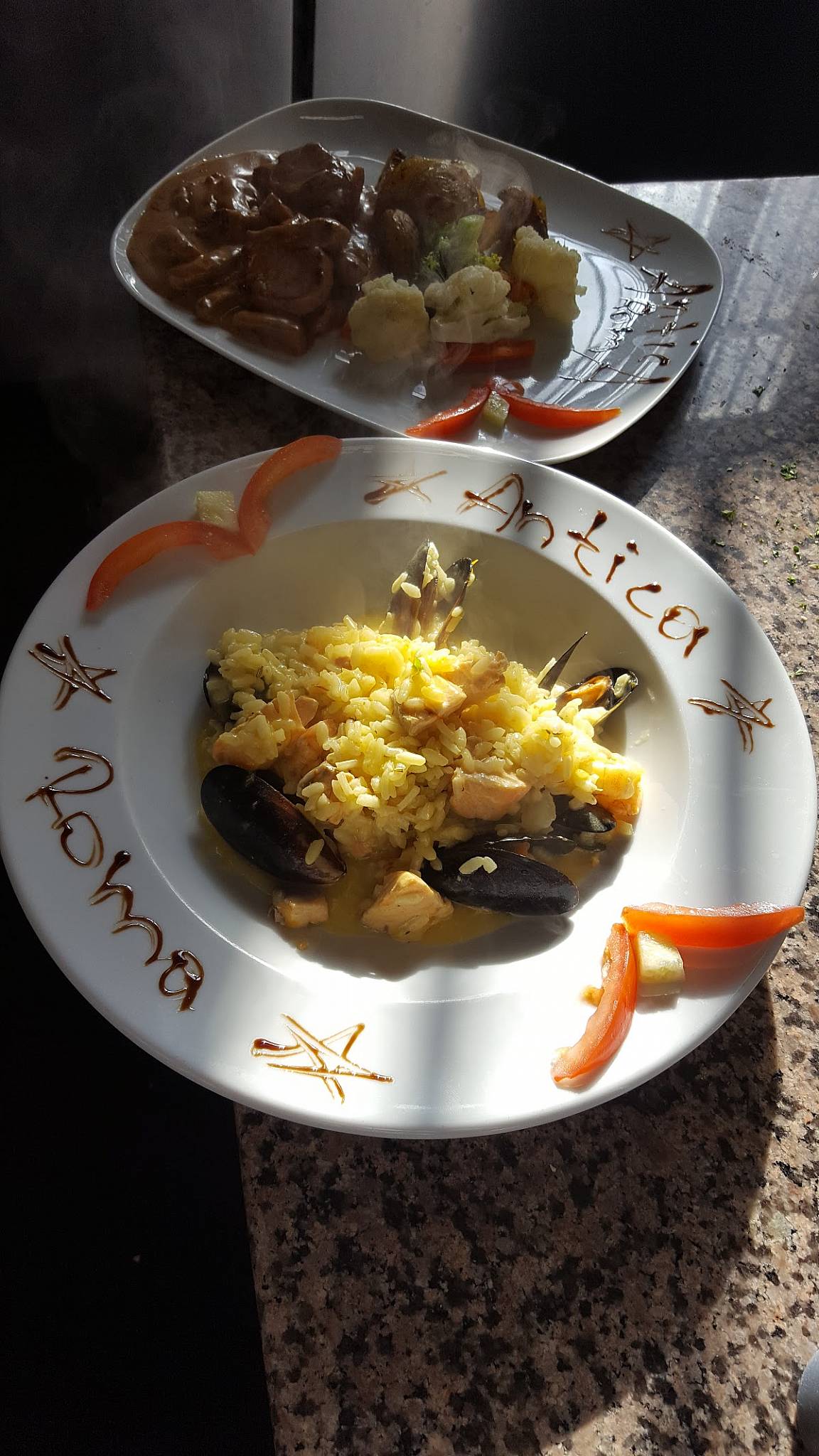 Menu at Antica Roma restaurant, Calne, 2 High St