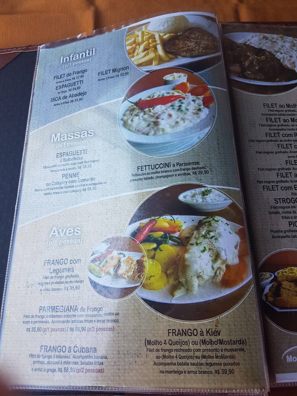 Menu em Moqueca restaurante, Indaiatuba