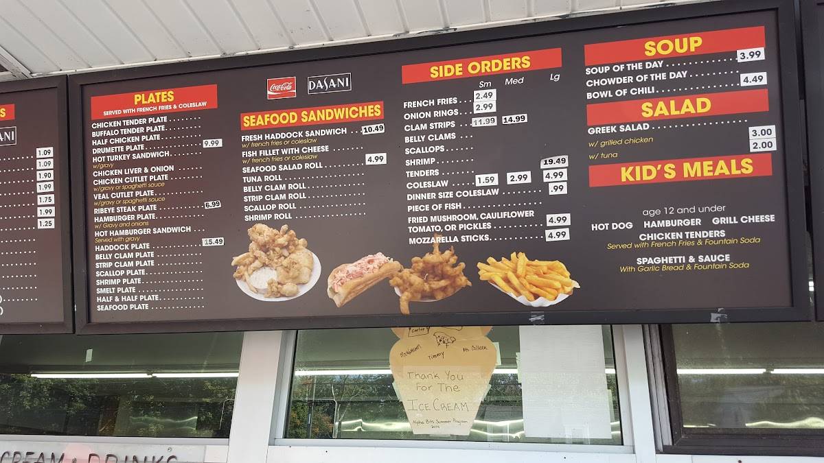 Menu at Goldenrod Restaurant, Manchester