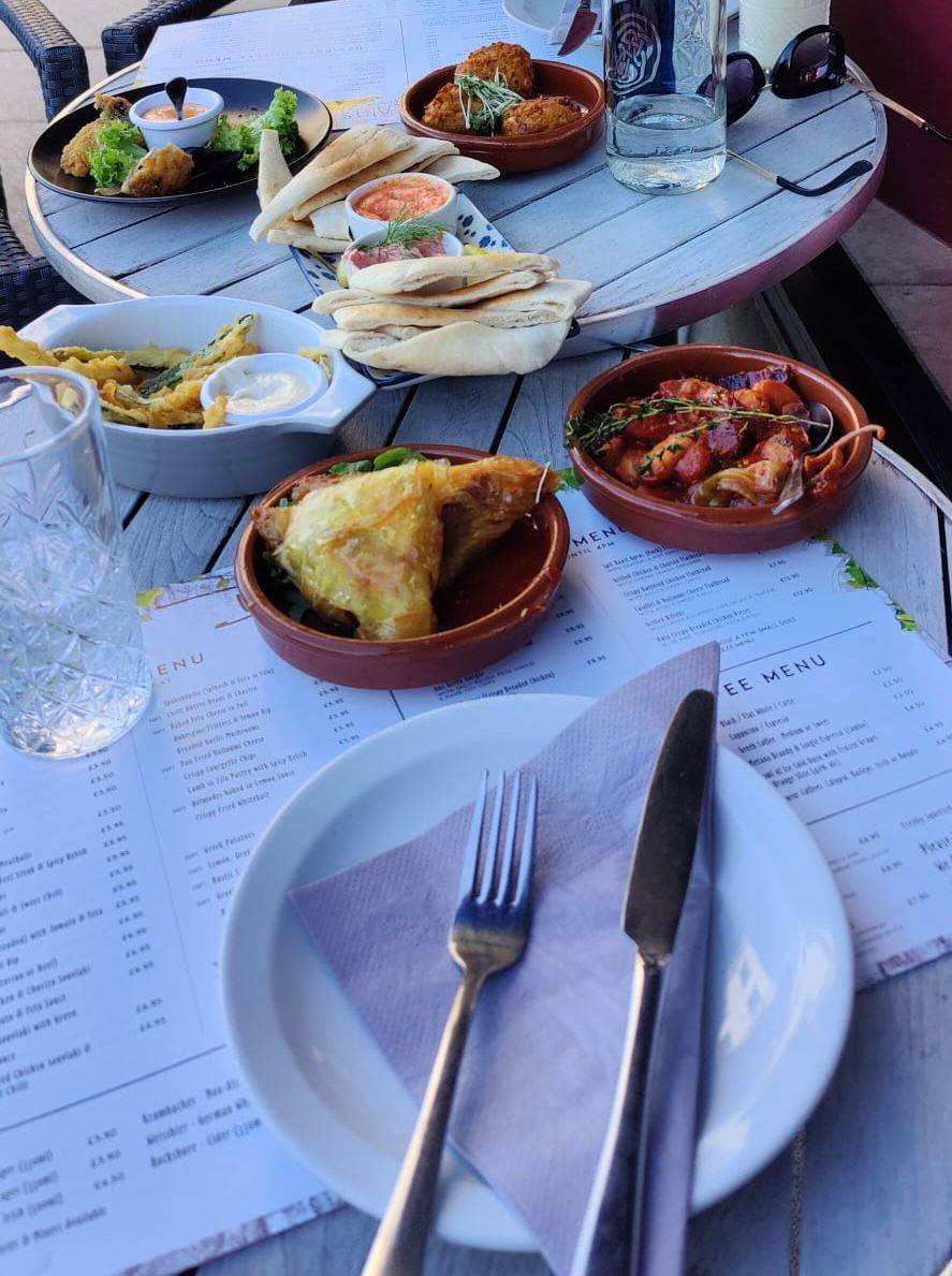 Menu at Dollakis restaurant, Enniskillen