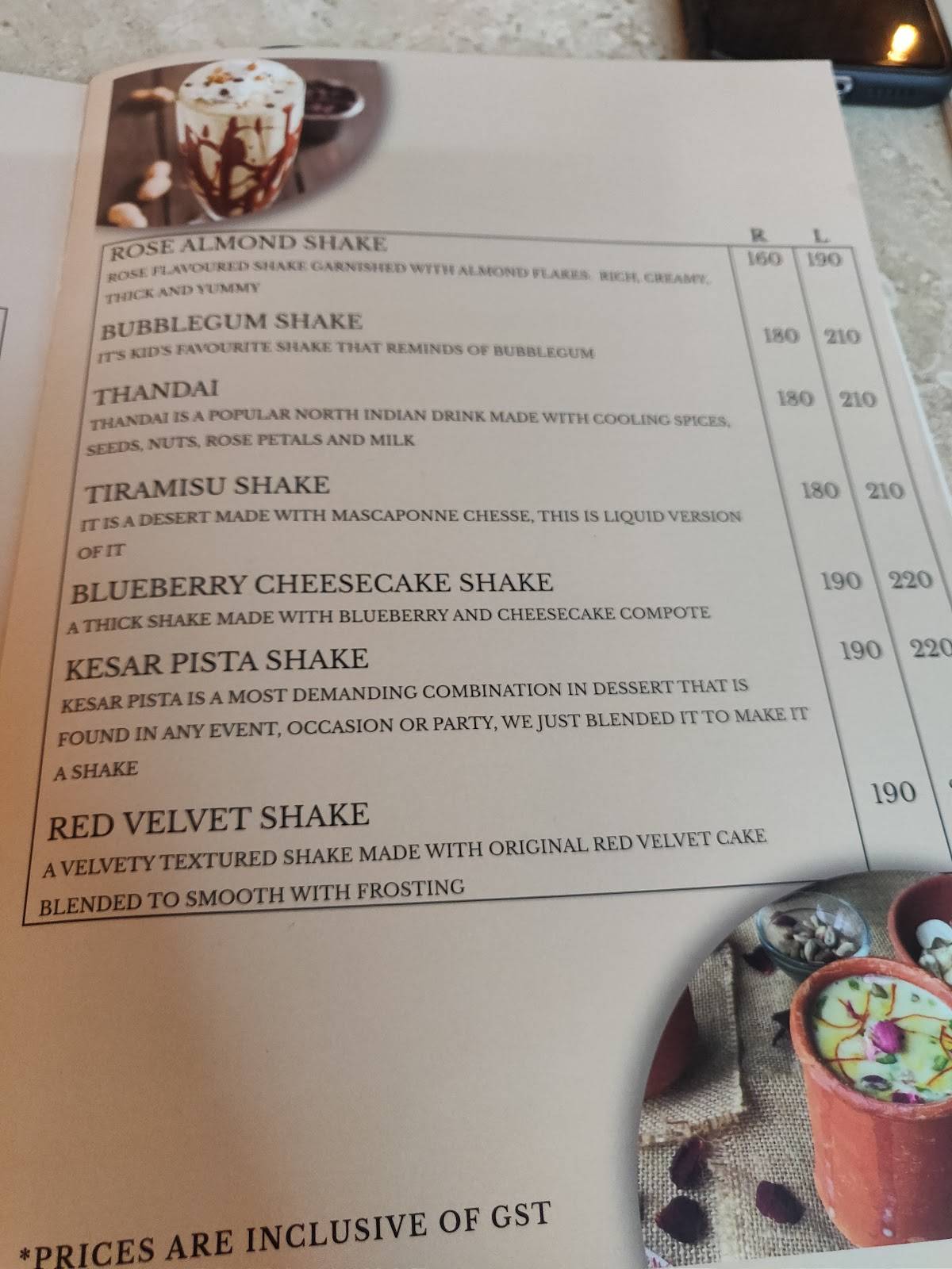 Menu at The Crown Cafe - Best Café in Rohtak, Rohtak