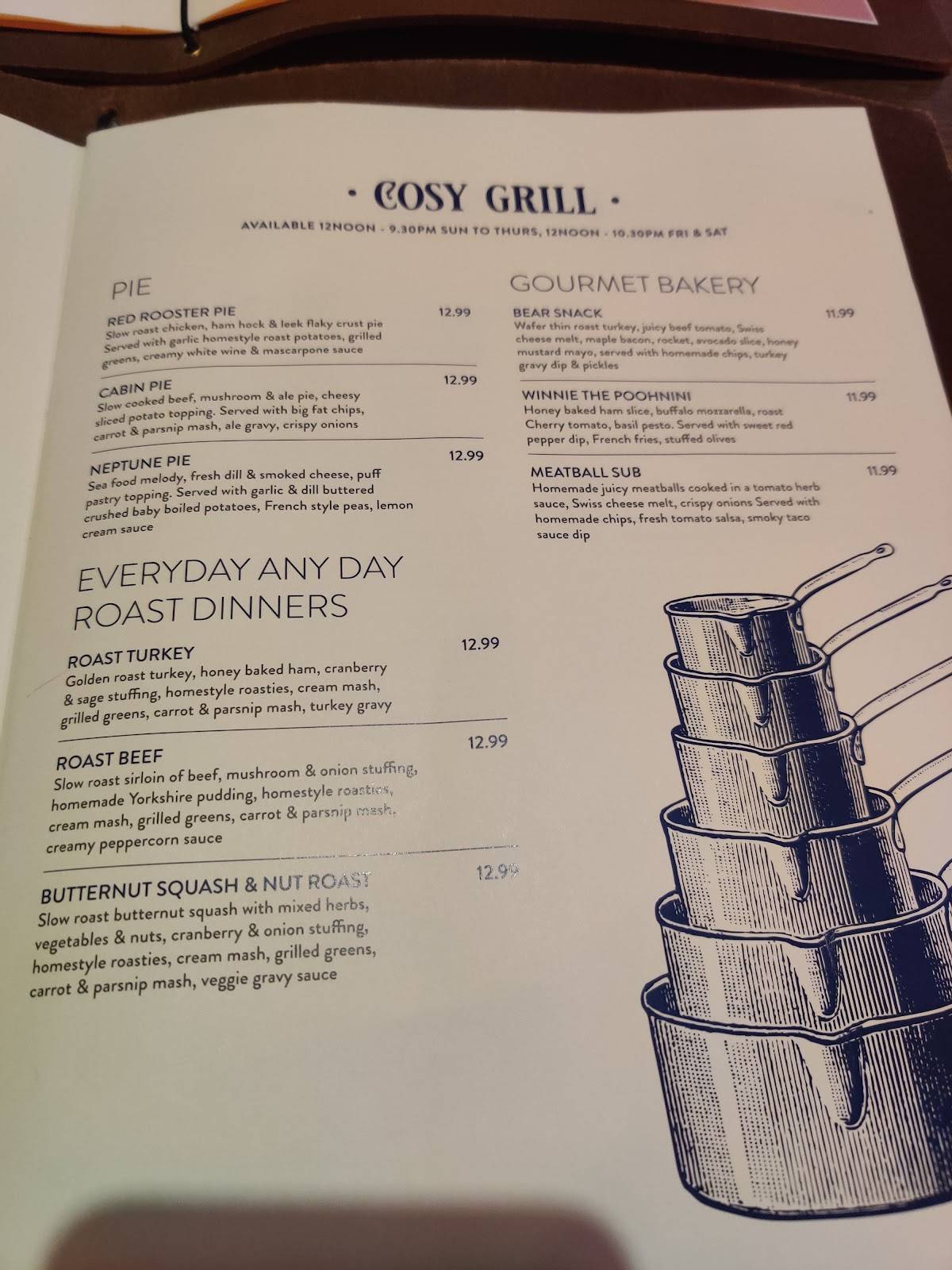 Menu at Jersey Street Grill restaurant, Lisburn